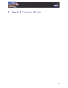 Appendix C – Presentations and Meetings | Beverly Regional Airport